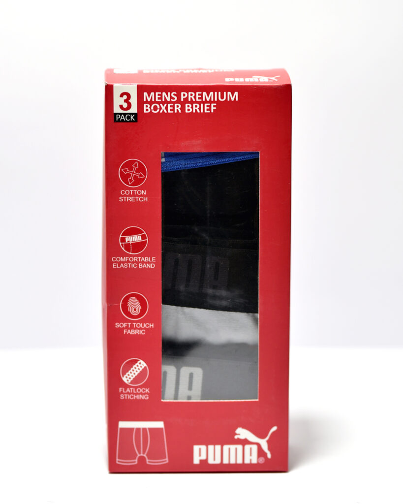 Pack Of 3 – Branded Premium Cotton Boxers For Men - Frenzy