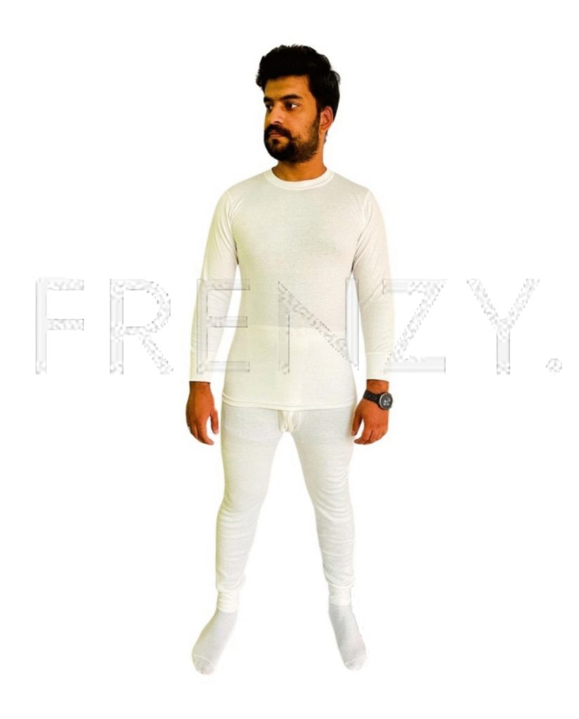 Full Suit-High Quality Thermal Body Warmer-White - Frenzy